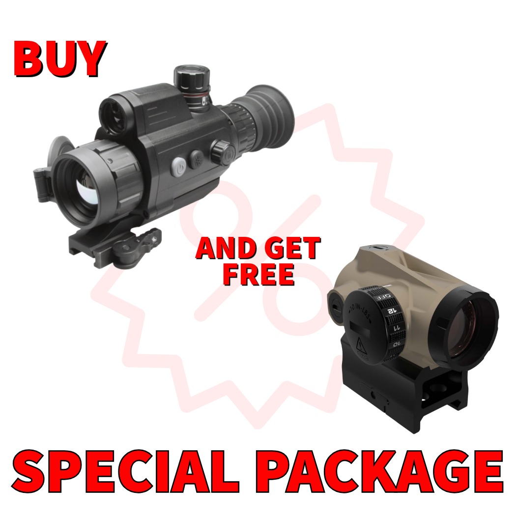 AGM VarmintV2 LRF 50-384 Thermal Imaging Rifle Scope with built-in ...