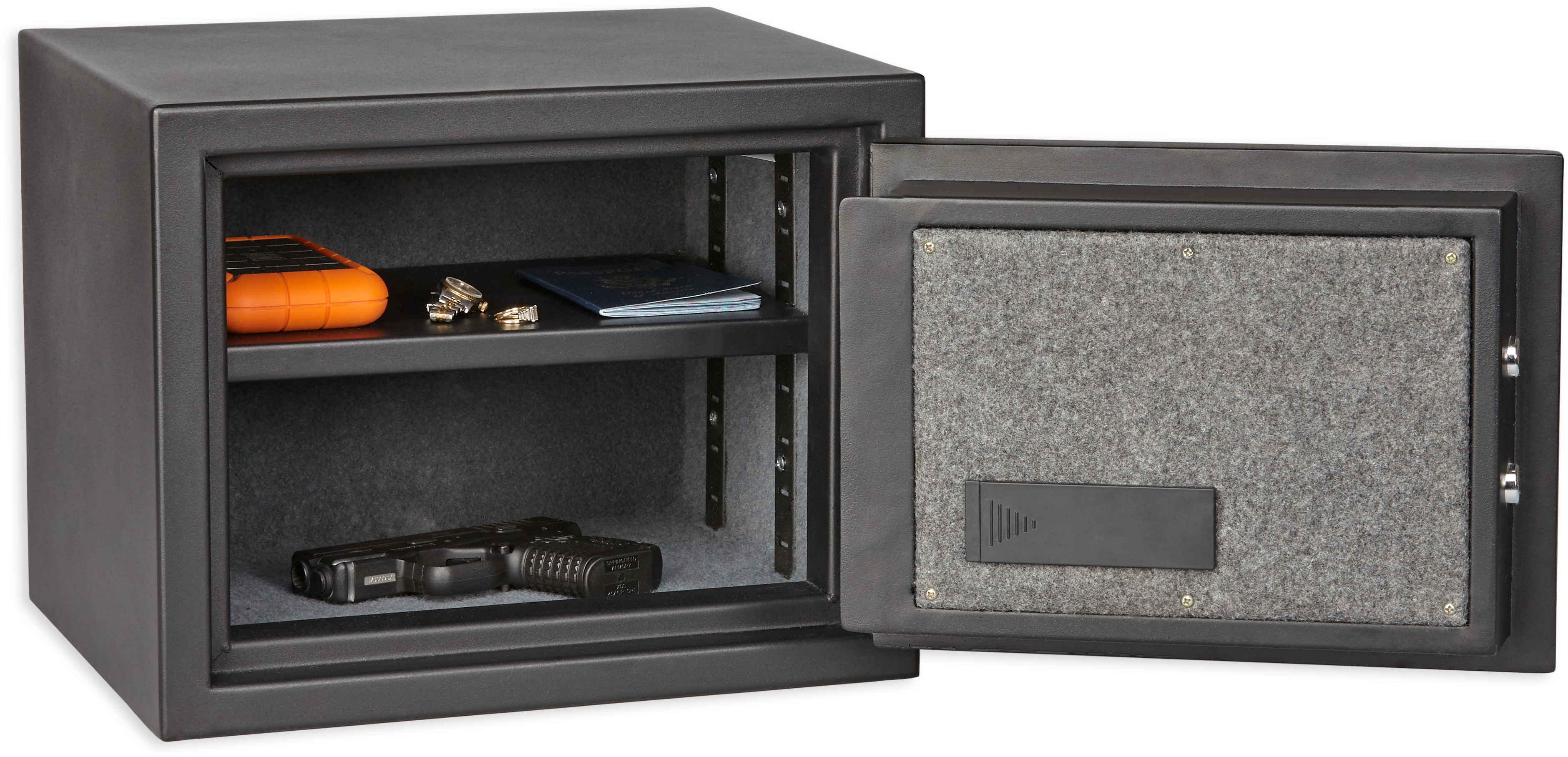 Bulldog BD1090F Digital Fire Safe Vault Keypad/Key Entry Black Steel 12 ...