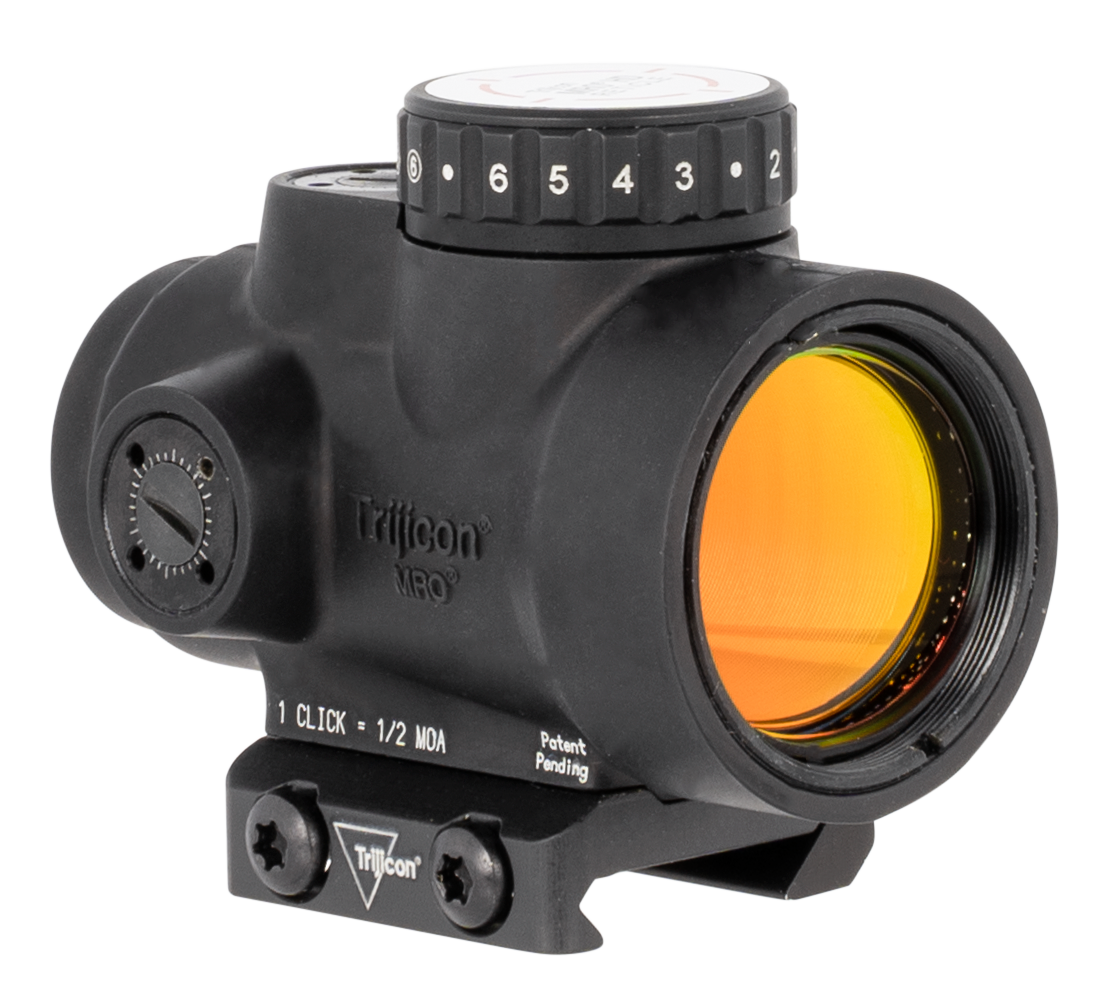 Trijicon 2200051 MRO HD Black Hardcoat Anodized 1x 25mm 2/68 MOA ...