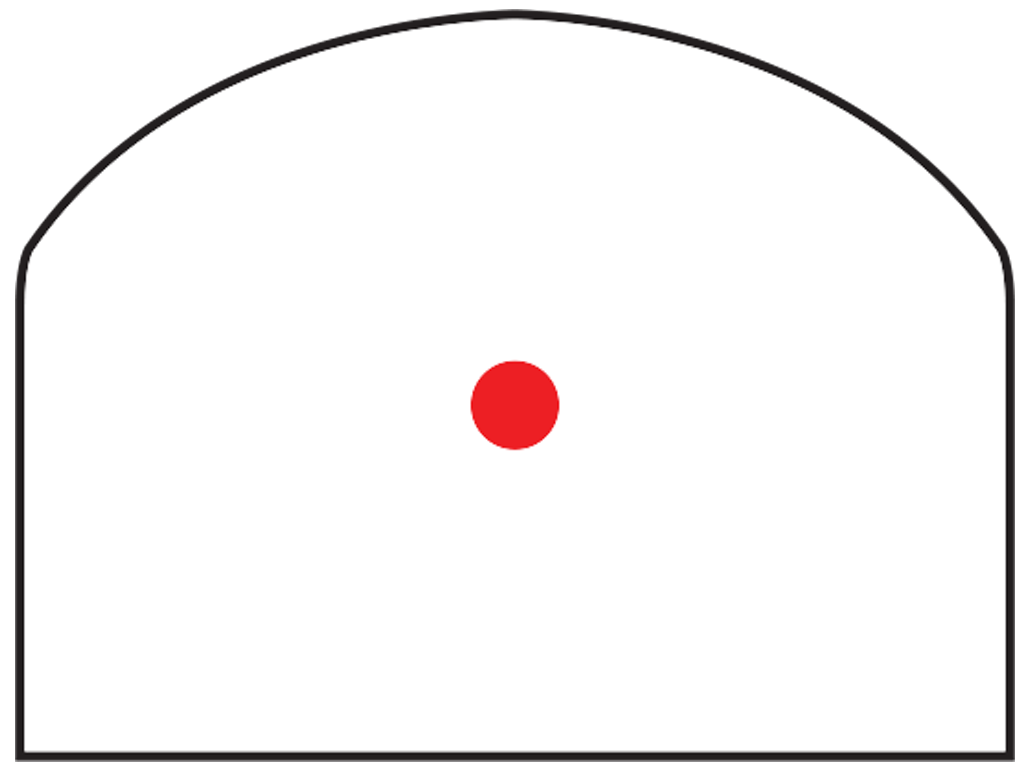 Trijicon 3100002 RMRcc Matte Black 1x 6.5 MOA Illuminated Red LED Dot ...