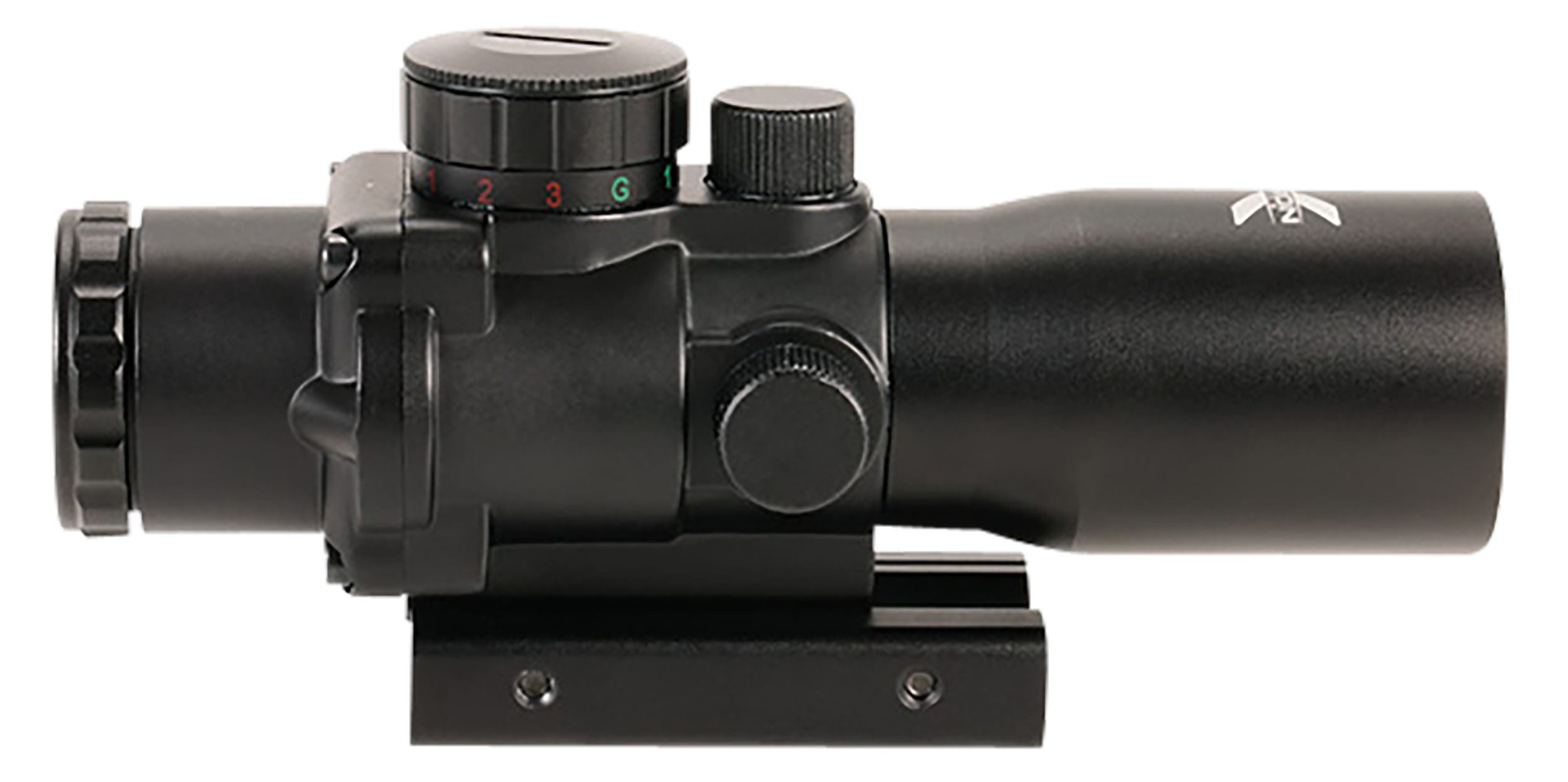 X-vision 204005 PSRD1 Prism Sight Black 4x32mm Tri-Illuminated (Red ...