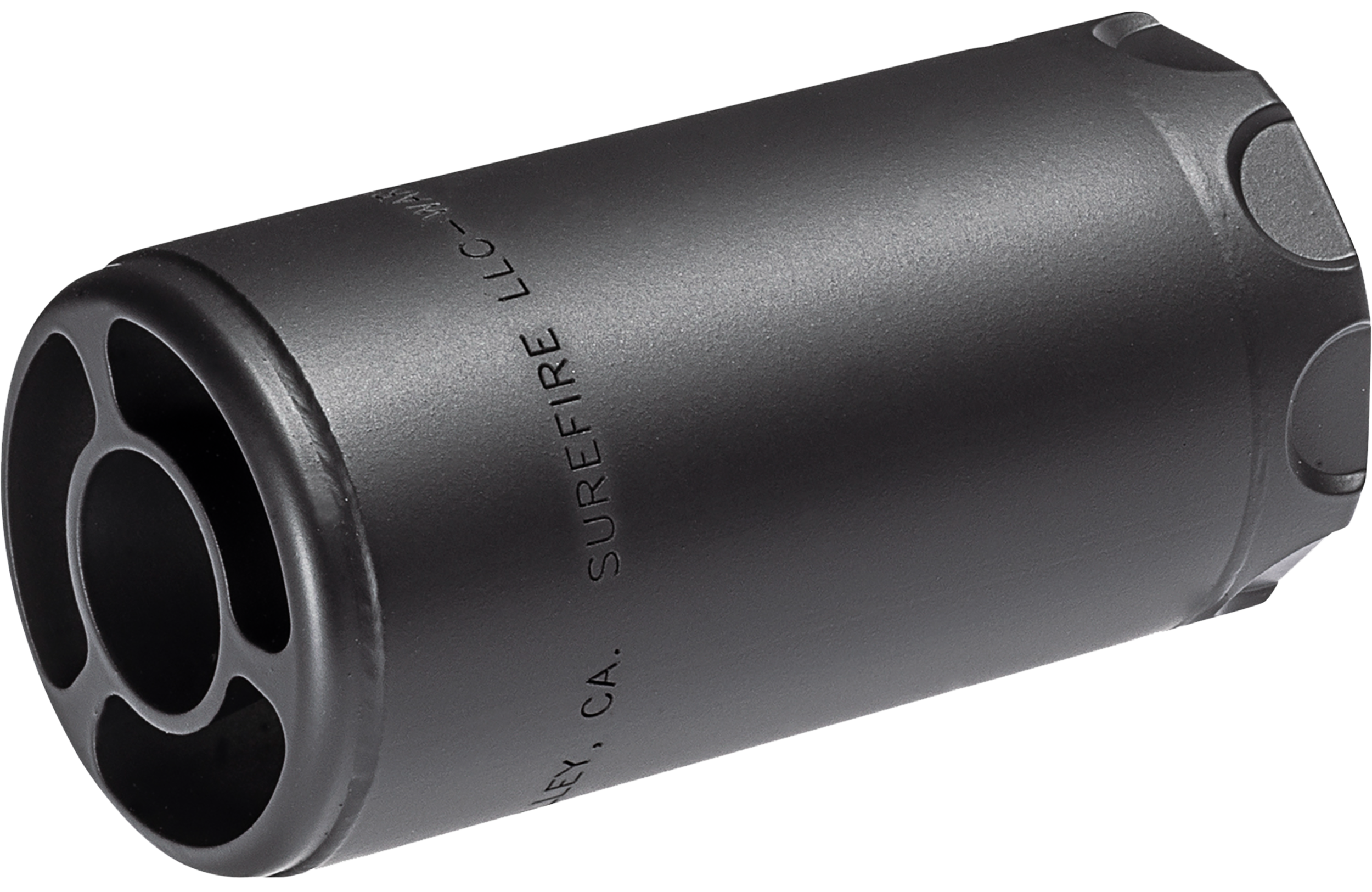 SureFire WARDEN1/2-28-BK Warden 5.56mm/7.62mm 1/2"x28 Stainless Steel ...