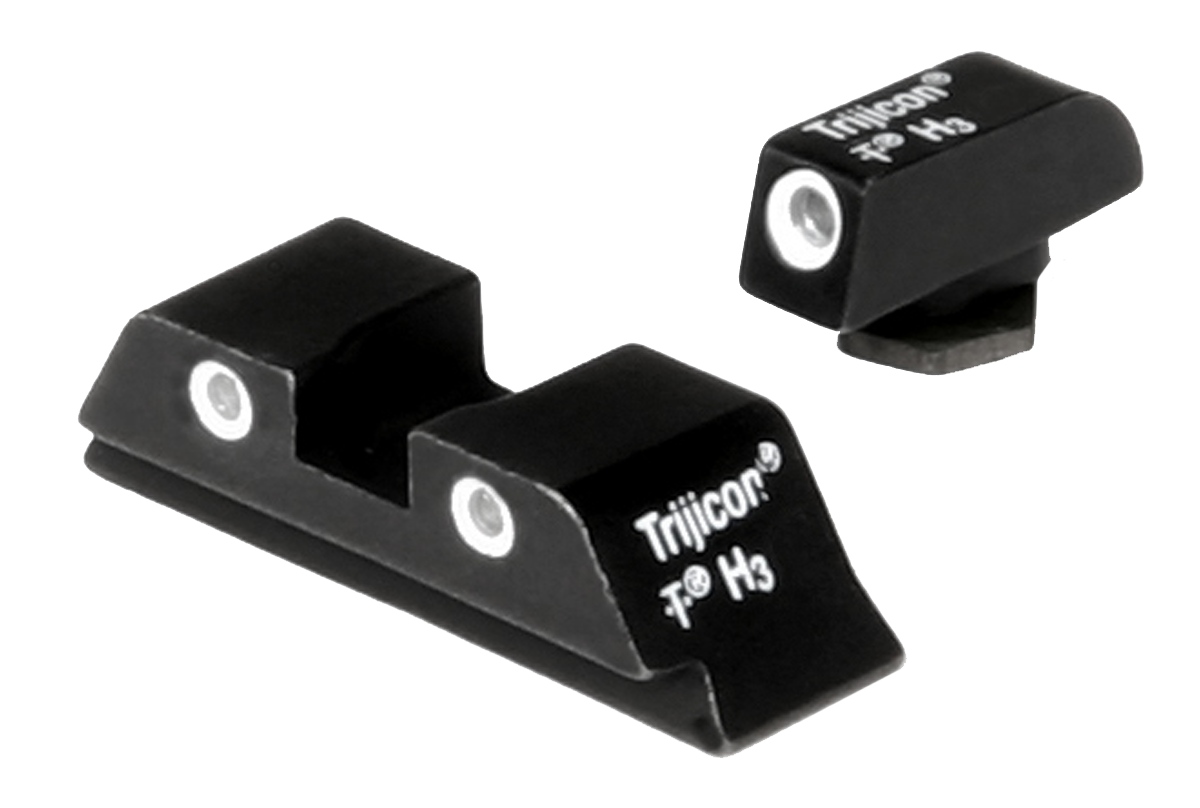 Trijicon 600210 Bright & Tough Night Sight Set 3-Dot Tritium Green with ...