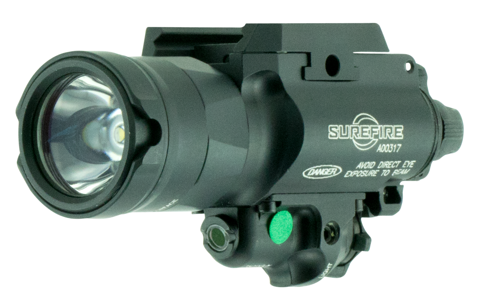 SureFire X400UHAGN X400UH Weapon Light w/Laser 1000 Lumens/5mW Output ...