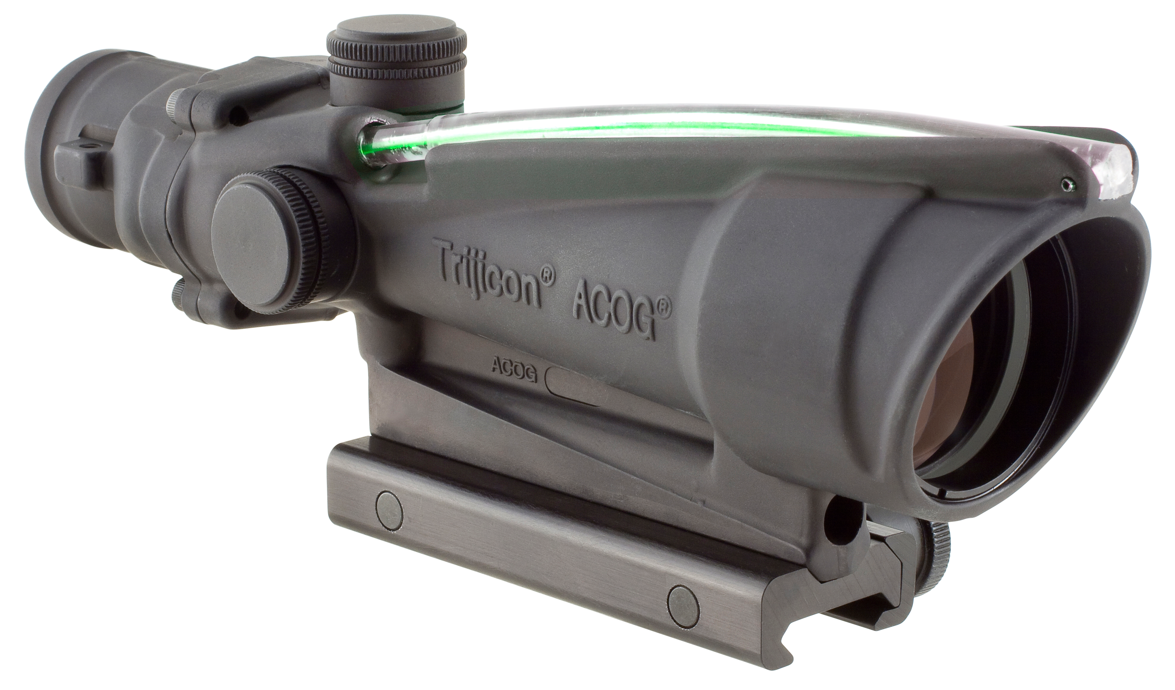 Trijicon 100416 ACOG Matte Black 3.5x35mm Illuminated Green Crosshair ...