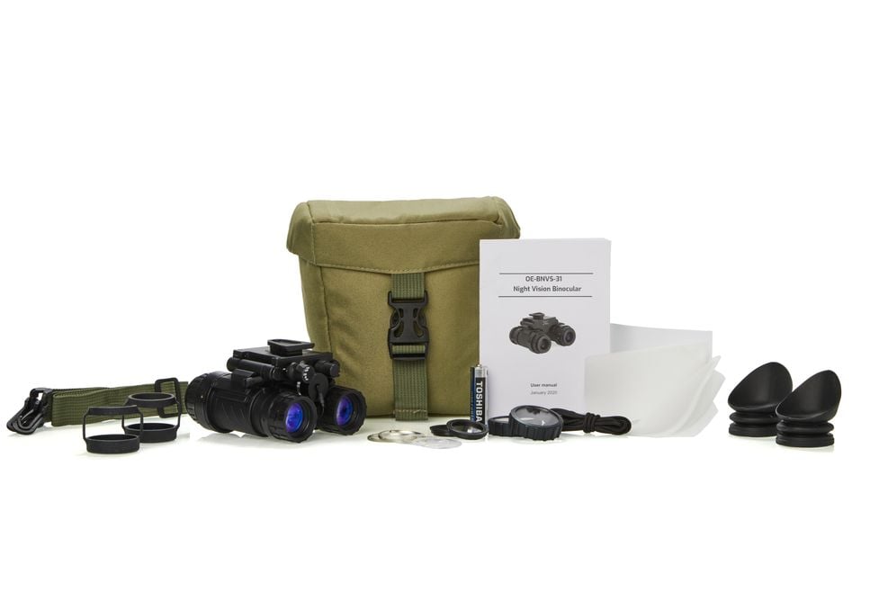 Night Vision Guys BNVS-31 3rd Gen Green Phosphor Auto-Gated Elbit Tubes ...