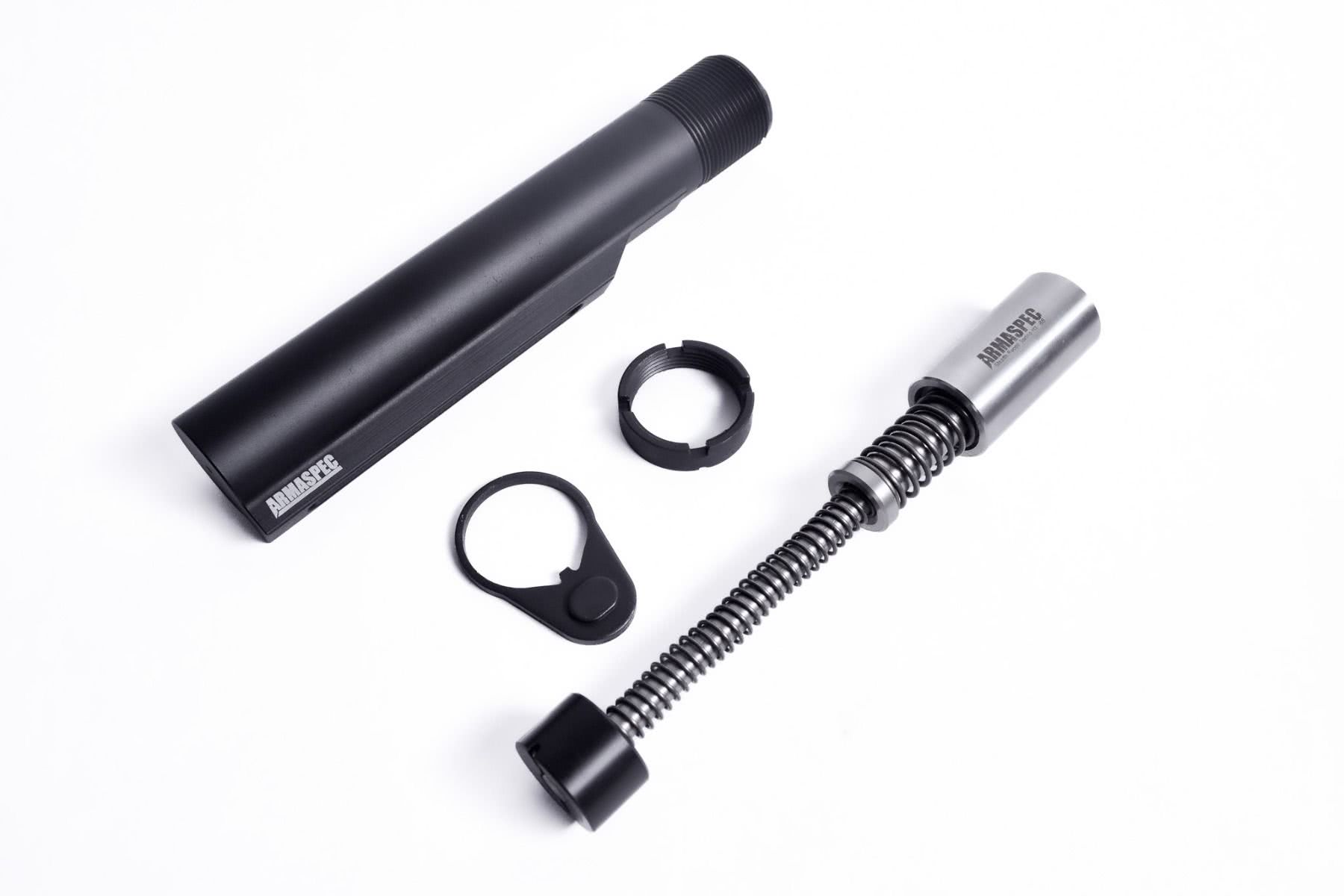 Armaspec SRS™ Buffer Kit - AR15 GEN4 - H3, Buffer Tube, End Plate ...