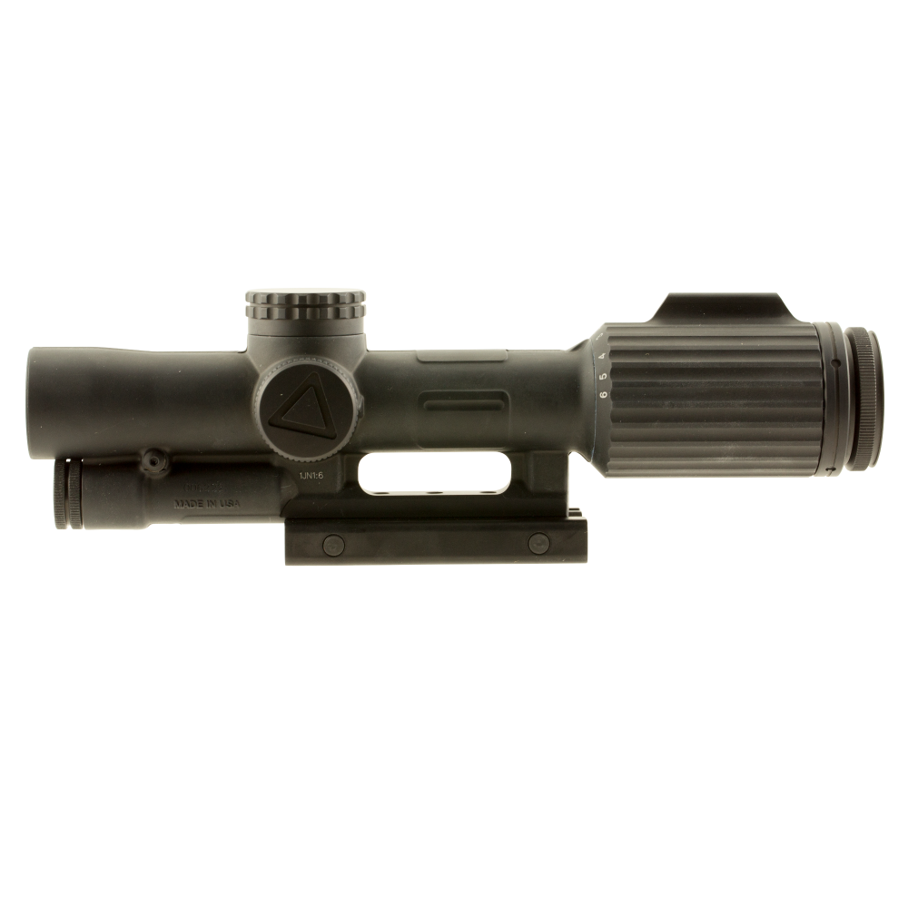 Trijicon 1600038 VCOG Matte Black 1-6x24mm 30mm Tube LED Illuminated ...
