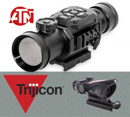 ATN TICO-336A Thermal Imaging Clip-on TICOTC350A with Trijicon ACOG ...