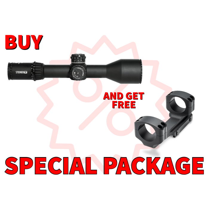 Steiner 5119 T6Xi Black 3-18x56mm 34mm Tube Illuminated SCR2 MIL ...