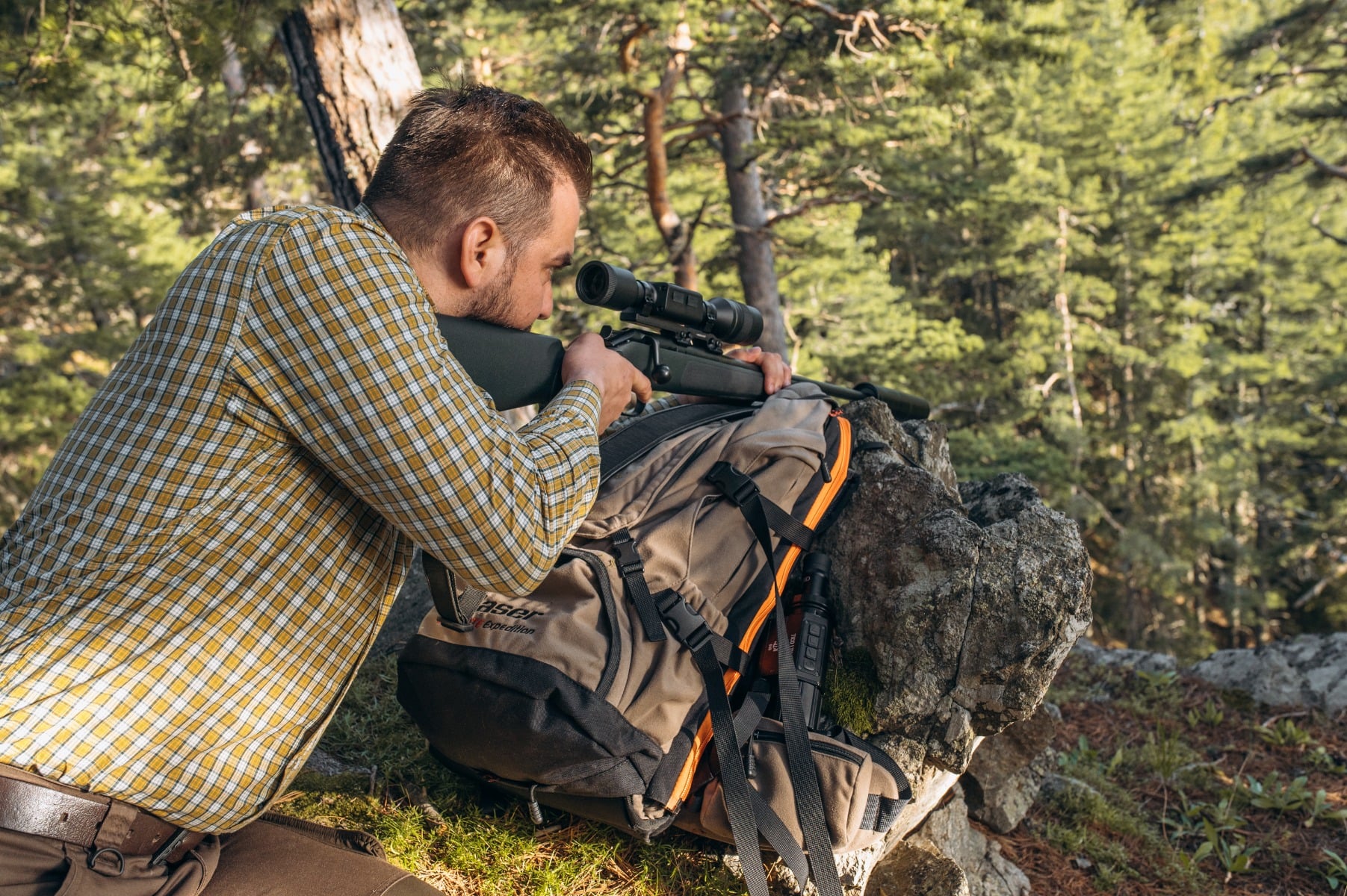 ATN X-Celsior, 5-15x, Night Vision Hunting Rifle Scope with daytime ...