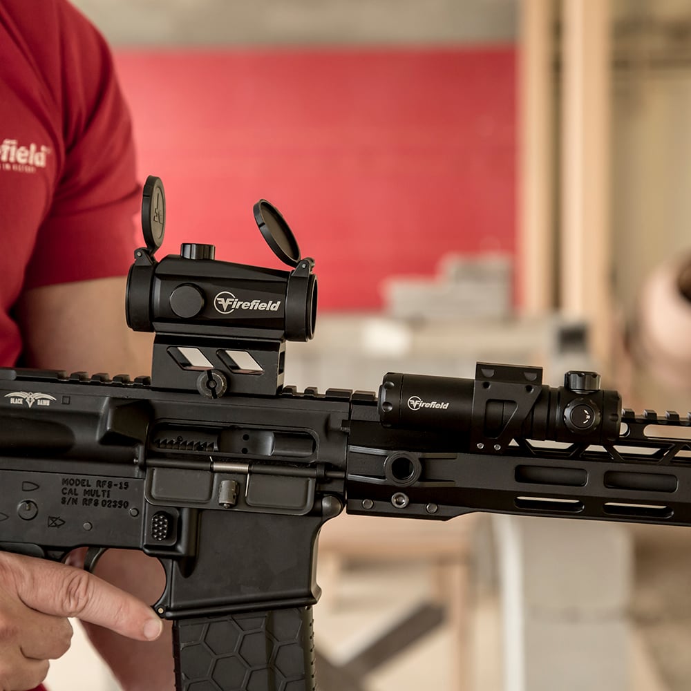 Firefield Impulse 1x22 Compact Red Dot Sight w/Red Laser