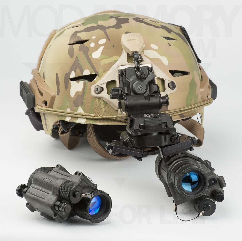 Integrated Components Night Vision Helmet Mount D-14 Dual FLIR Breach ...