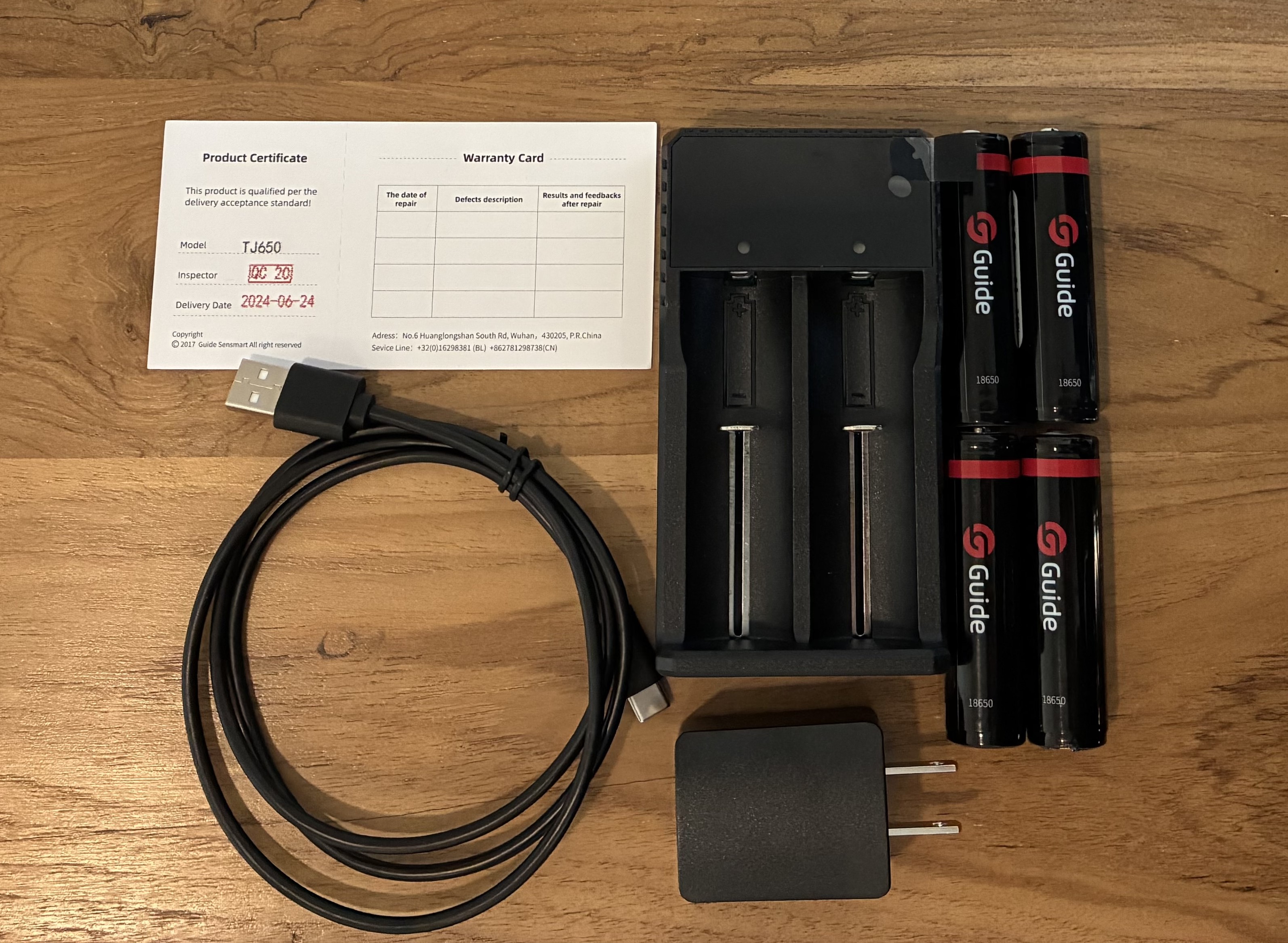 Guide Sensmart TJ650