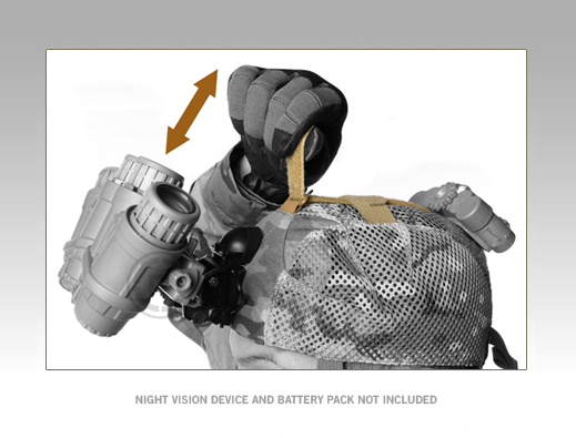 Wilcox Tactical Night Vision Goggle Kit with Swing Arm #172 ANHGWX0G70 ...