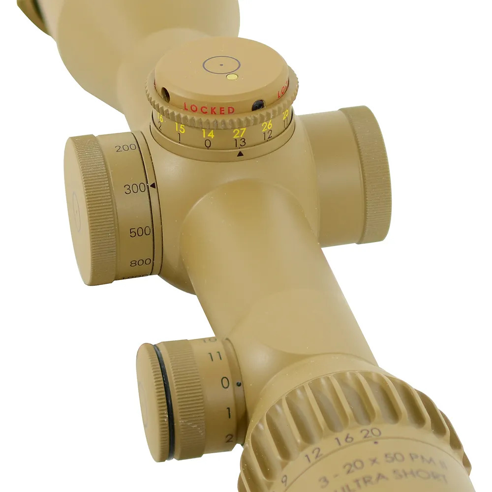 Schmidt Bender 3-20x50mm PM II Ultra Short LP GR2ID 1cm ccw DT27 MTC LT ...