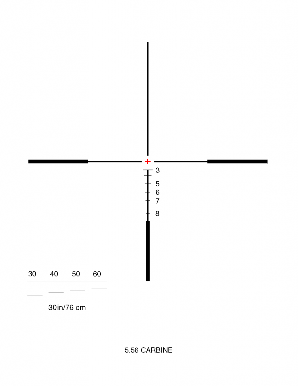 Elcan Specter 4x Optical Sight CX5855 Dual Illuminated Ballistic ...
