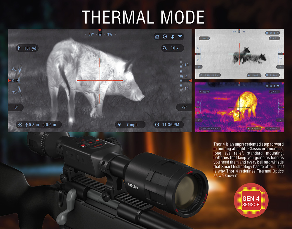 ATN THOR Thermal HD 384x288 Rifle Scope | Night Vision Guys