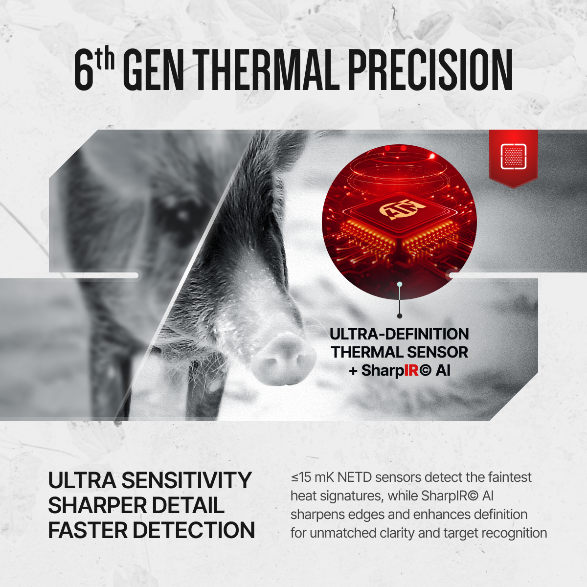 ATN ThOR 6 Elite Thermal Riflescope, 2–16x, 640×512 Sensor, 12μm, ≤15 ...