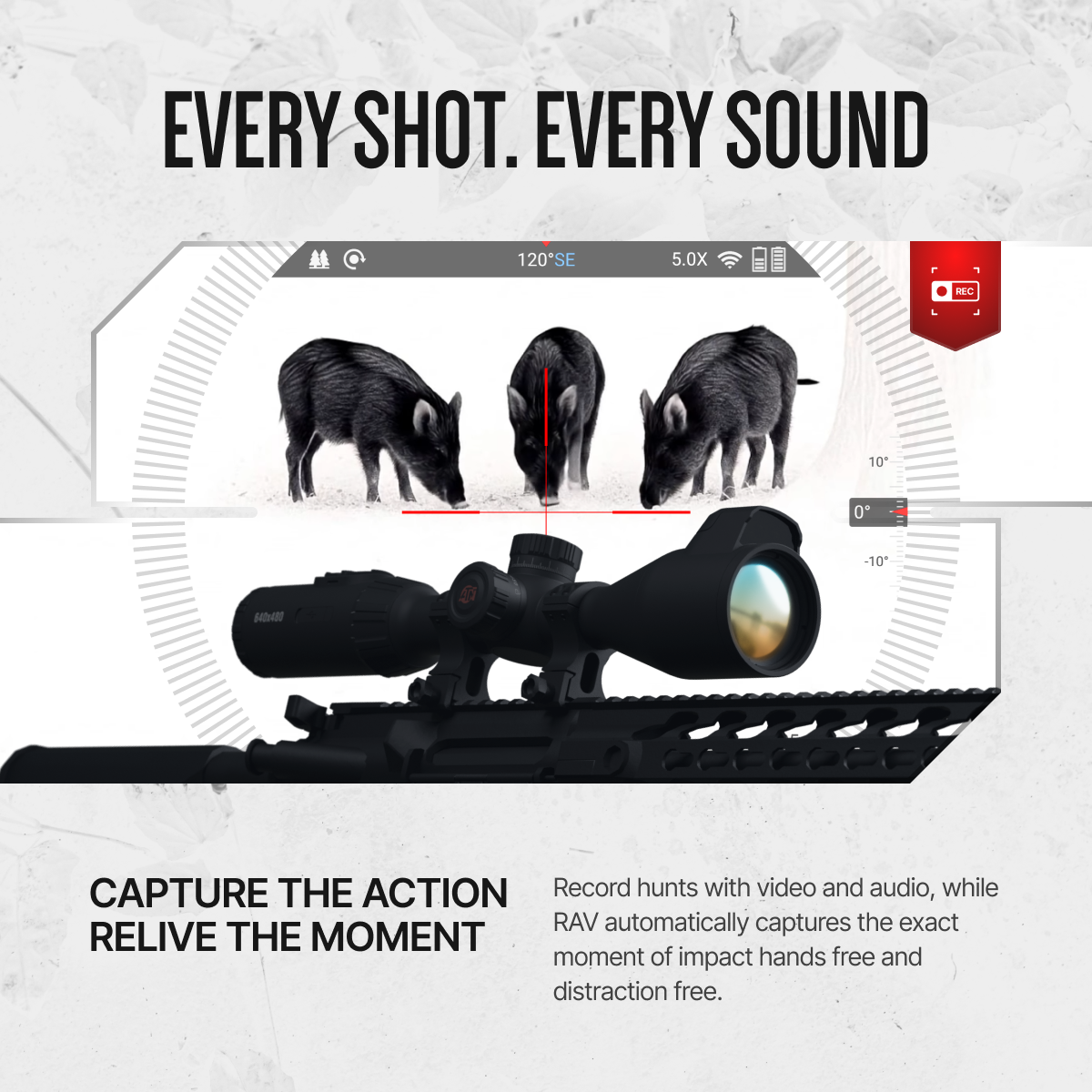 ATN ThOR 6 Elite Thermal Riflescope, 2–16x, 640×512 Sensor, 12μm, ≤15 ...