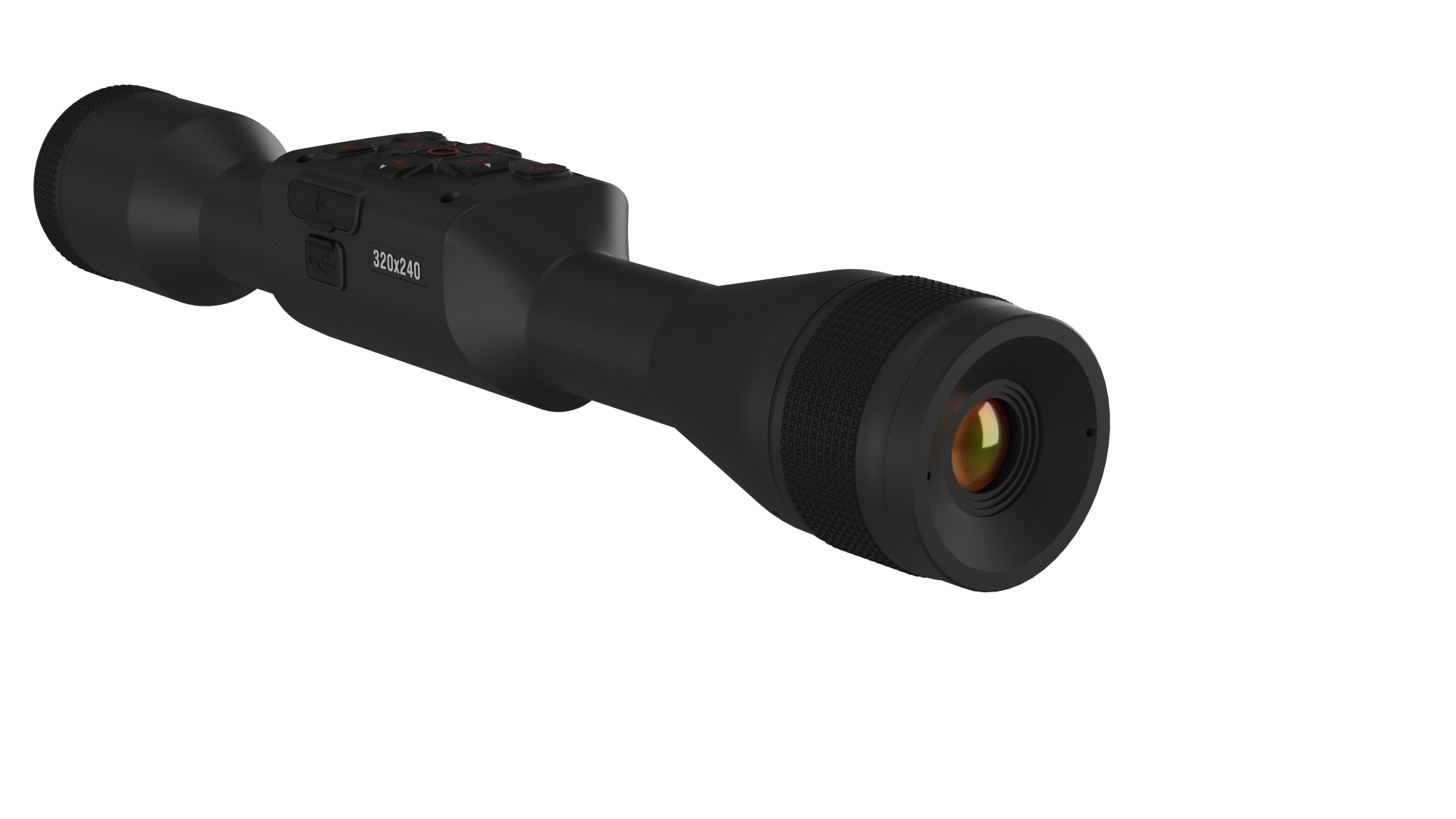 ATN Thor 5 3-12x, 320x240 12 micron, Smart HD Thermal Rifle Scope w ...