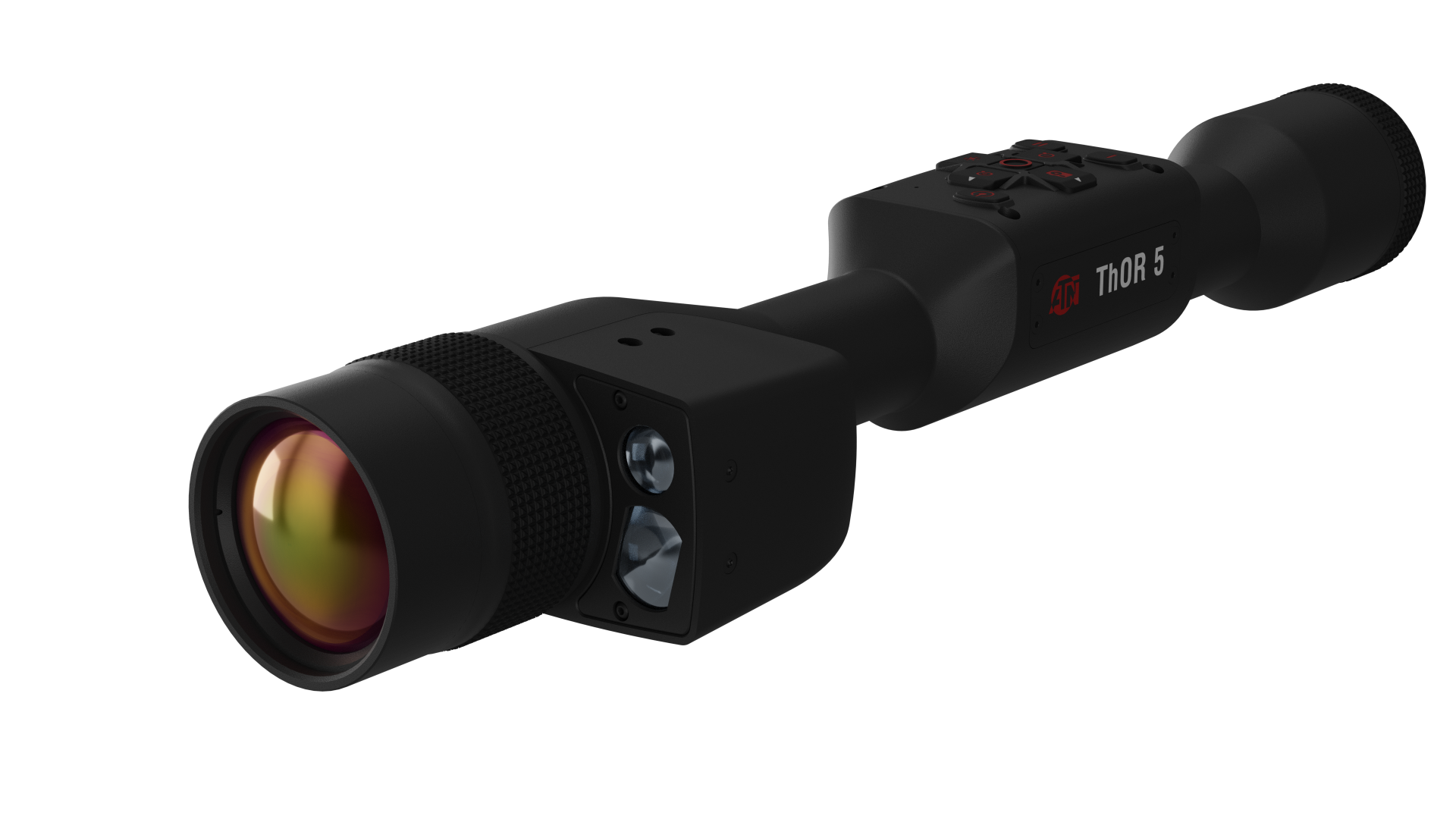 ATN Thor 5 LRF 4-32x, 640x480 12 micron, Smart HD Thermal Rifle Scope w ...
