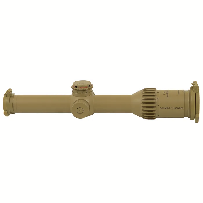 Schmidt Bender 1-8x24mm PM II ShortDot Dual CC MDR-T6 1cm ccw ST MTC LT ...
