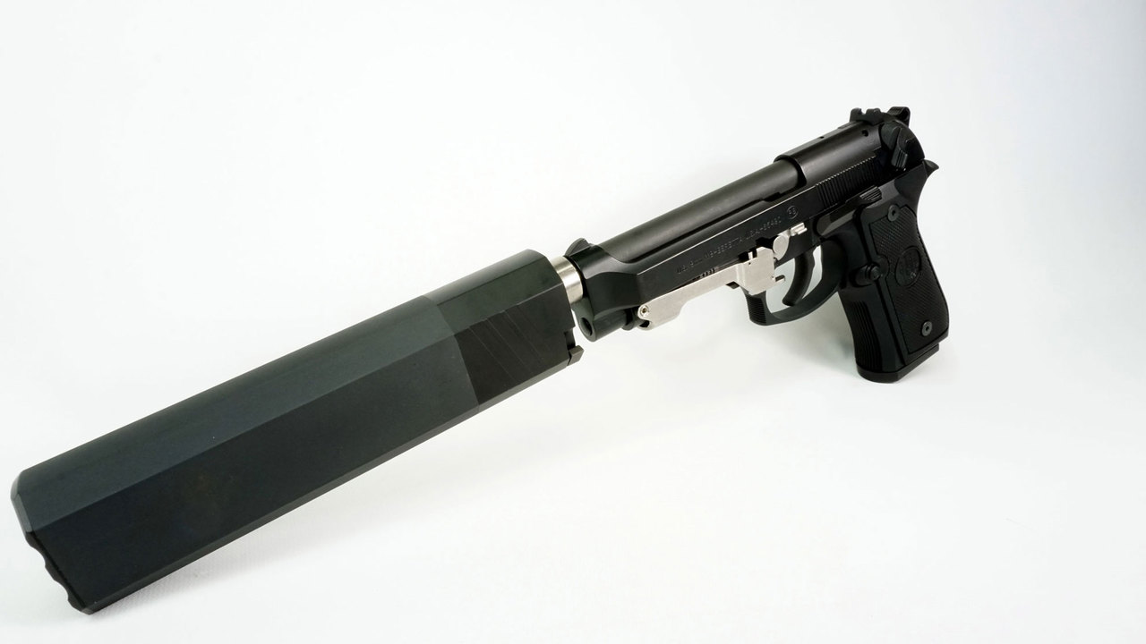 MOD Armory Slide Lock Beretta 92FS Stainless (Italian)