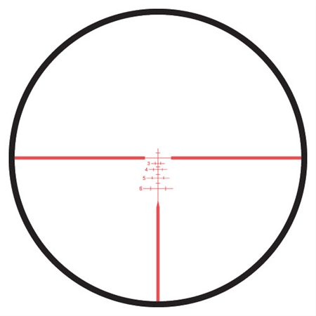 Nightforce NXS 2.5-10x42mm ZeroStop .250 MOA PTL Digillum MV reticle ...