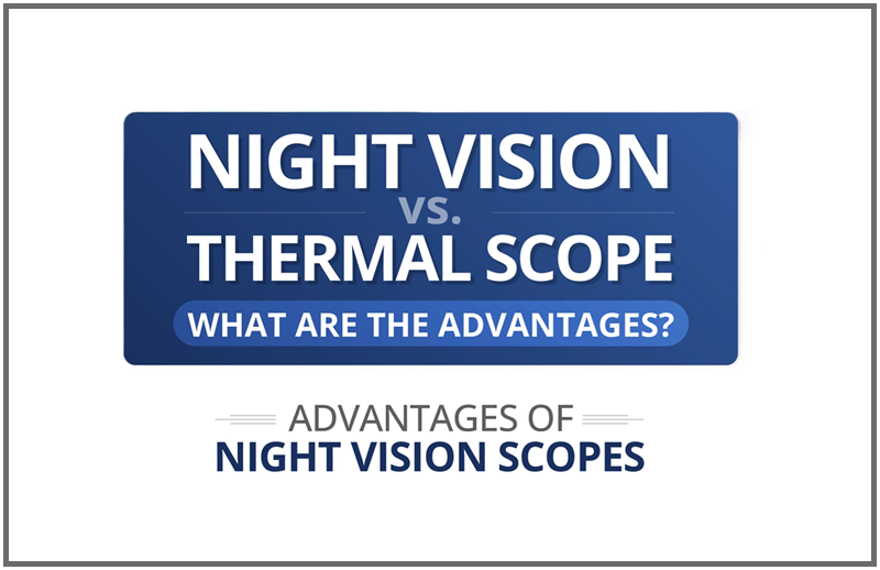 Infographic: Night Vision vs. Thermal Scope: What are the Advantages ...